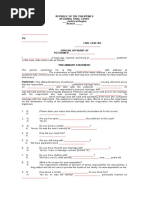 Affidavit For Same Person With Different Names | PDF | Affidavit | Evidence