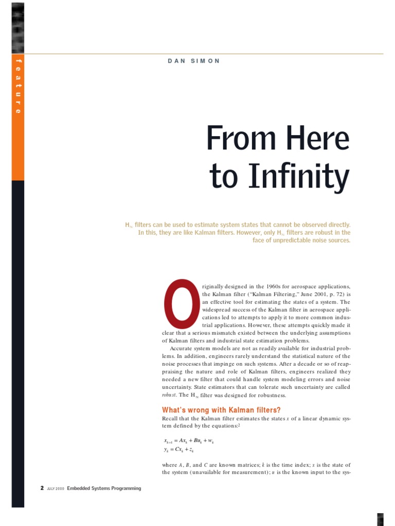 From Here To Infinity: Dan Simon | PDF | Teaching Methods & Materials ...