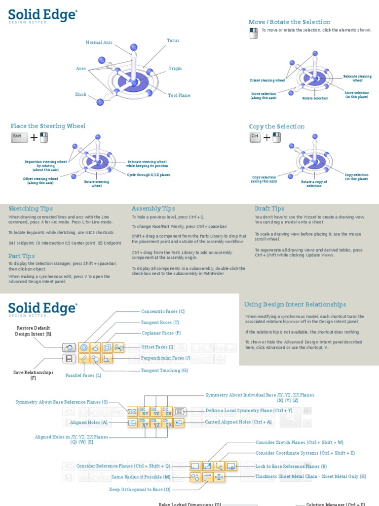 Solid Edge License Admin | Download Free PDF | Rotation | Cartesian ...