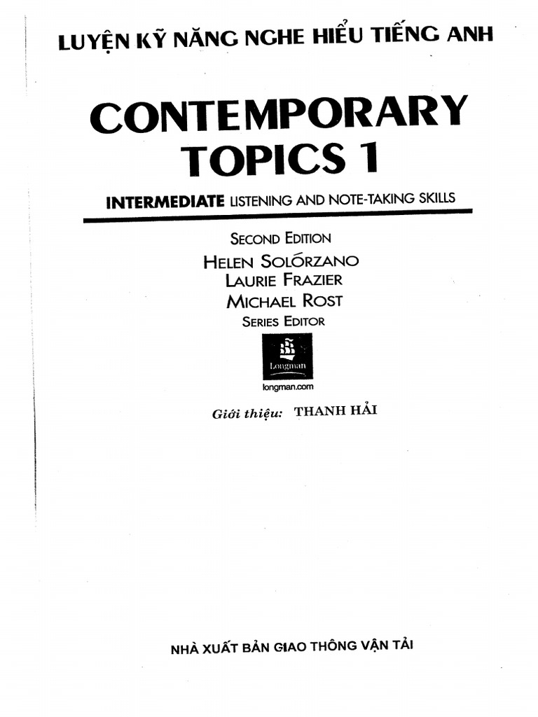 Contemporary Topics 1 | PDF