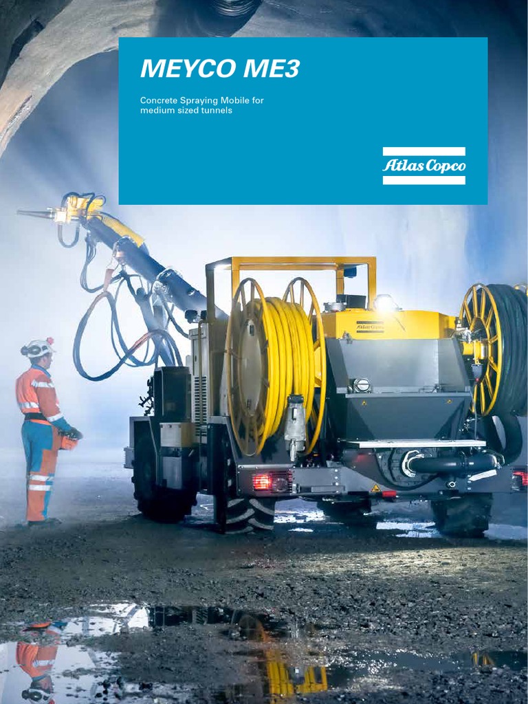 Robot Atlas MEYCO ME3 | PDF | Pump | Diesel Engine