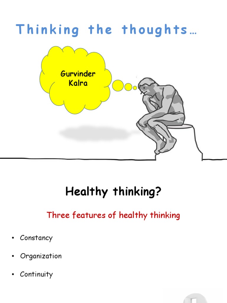 Thinking the Thought | Thought | Abnormal Psychology
