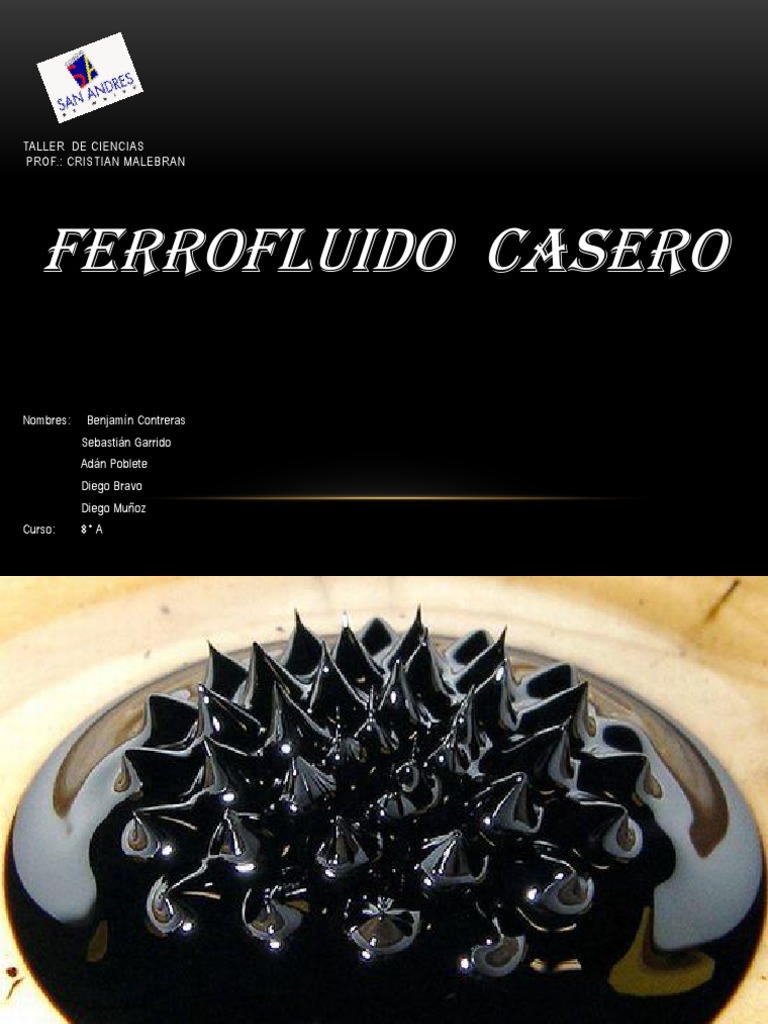 Ferrofluido Casero (1) | Electricidad | Magnetismo