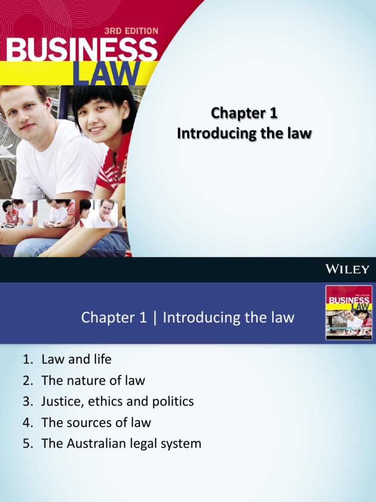 1 Introducing Law | PDF | Government Of Australia | Australia