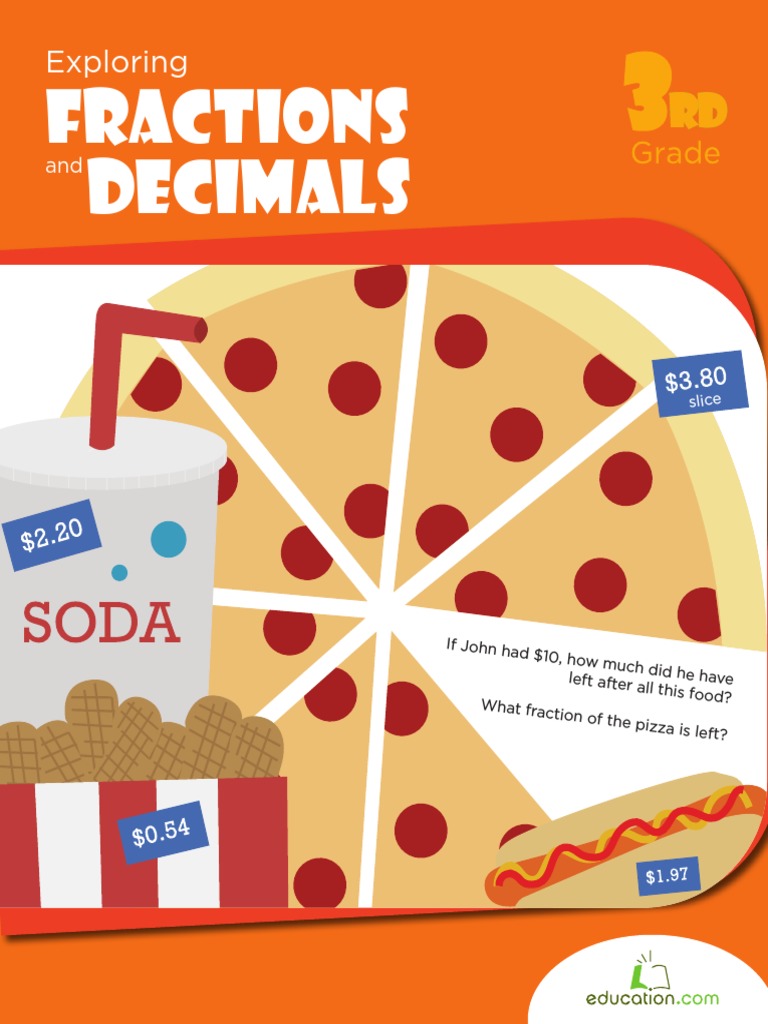 Exploring Fractions Decimals Workbook PDF | PDF | Fraction (Mathematics ...