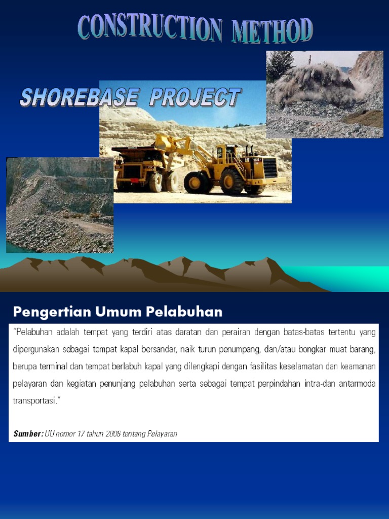 Konstruksi Dermaga Tipe Caisson | PDF