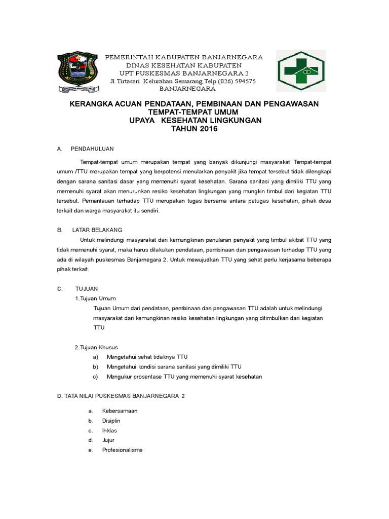 Keracu Pendataan Ttu, TPM | PDF