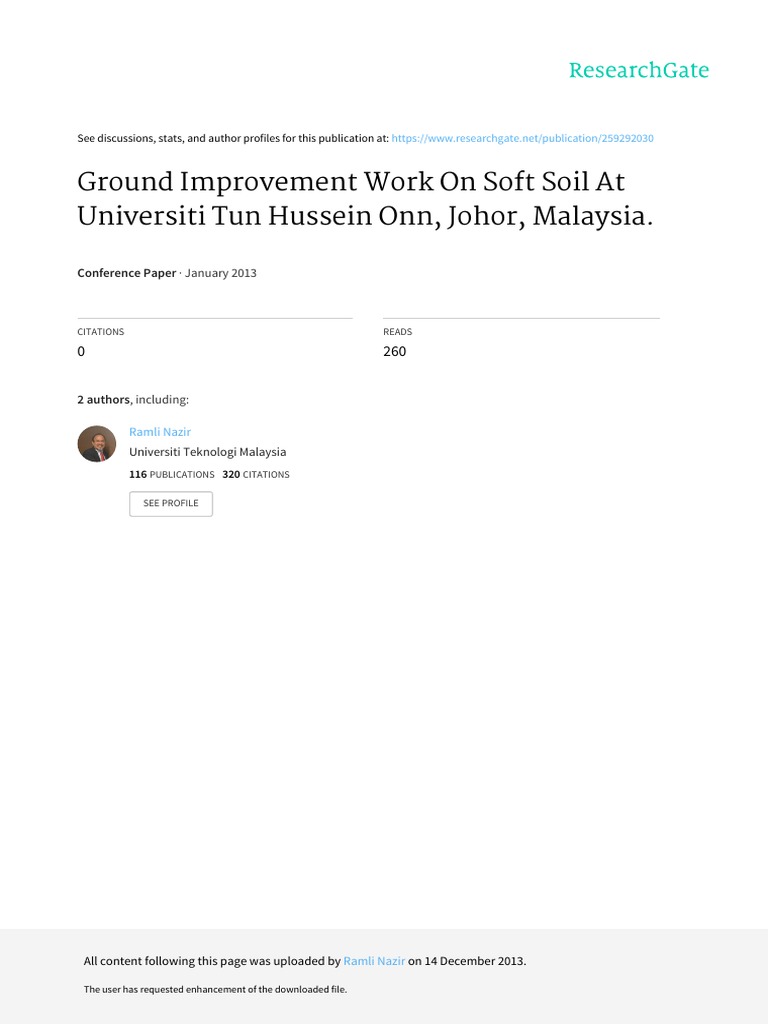 Case Study Soft Soil | PDF | Drainage | Geotechnical Engineering