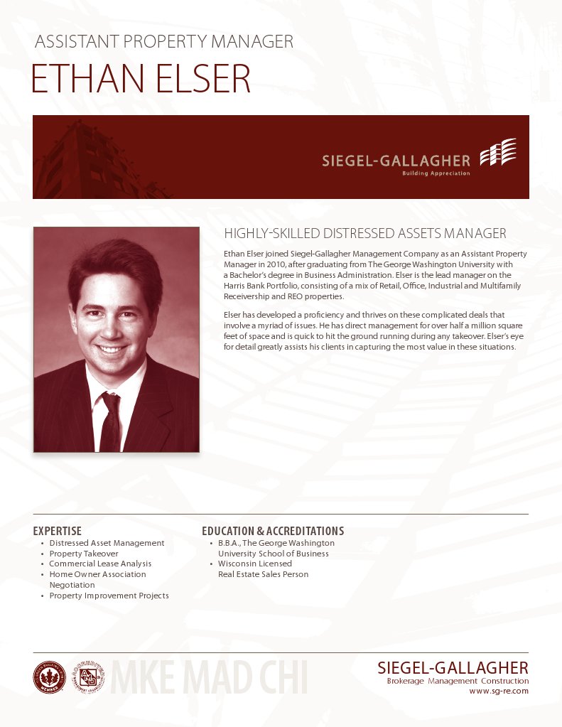 Ethan Elser: Distressed Asset Expert | PDF