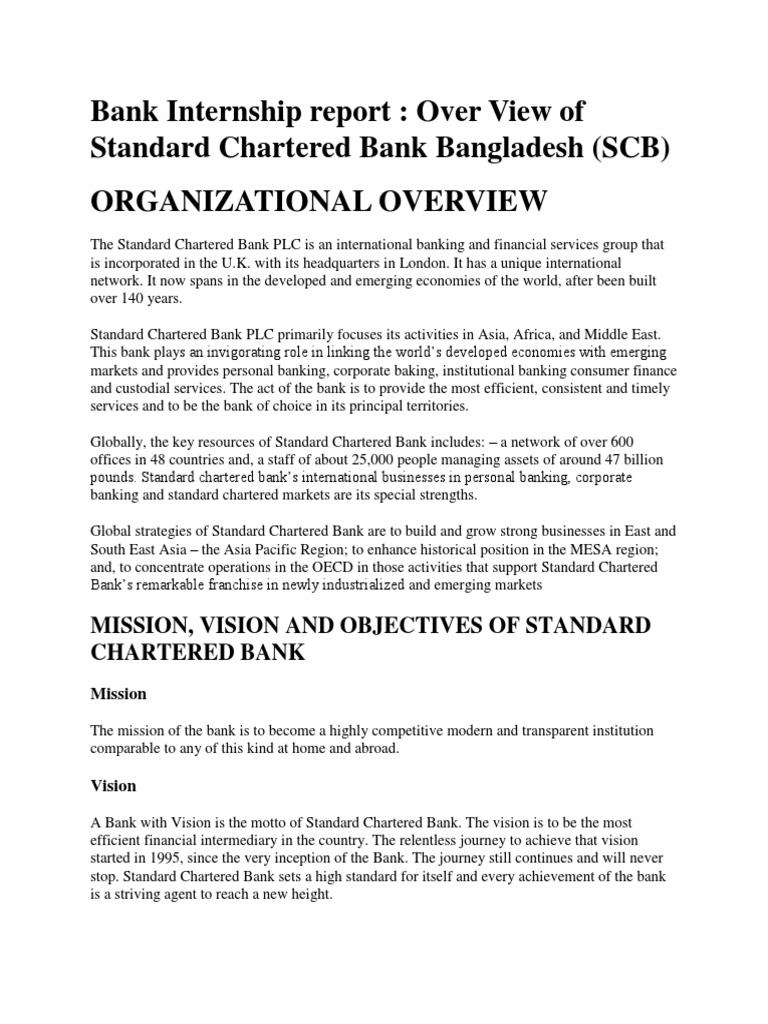 Standard Chartered BBank Bangladesh. | PDF | Transaction Account | Banks