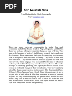 Kalawati Mata's Balopasana - Kalawati Mata's Balopasana | PDF | Hindu ...