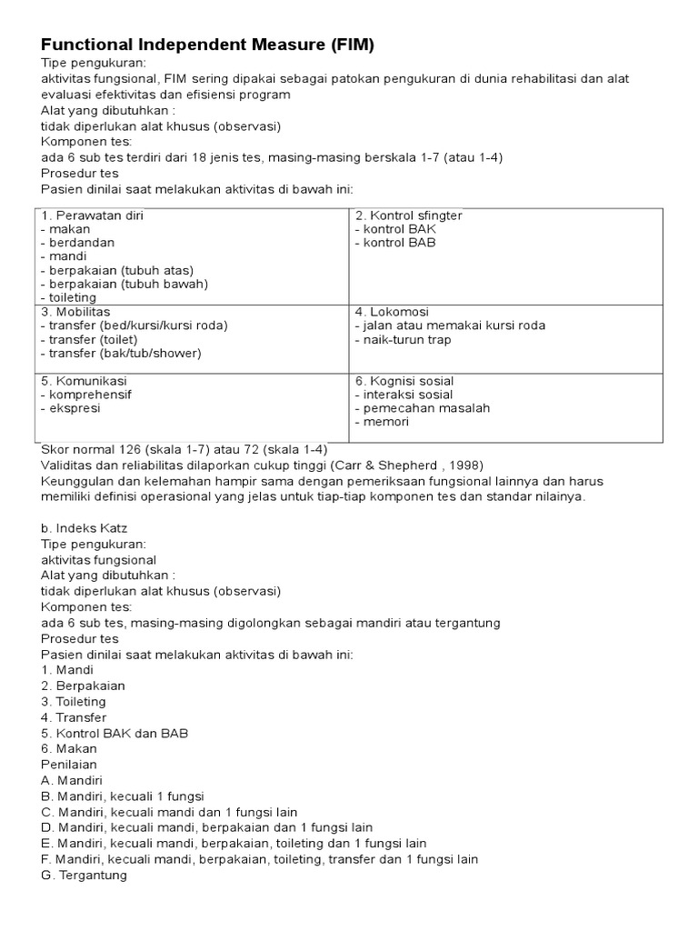 Functional Independent Measure | PDF