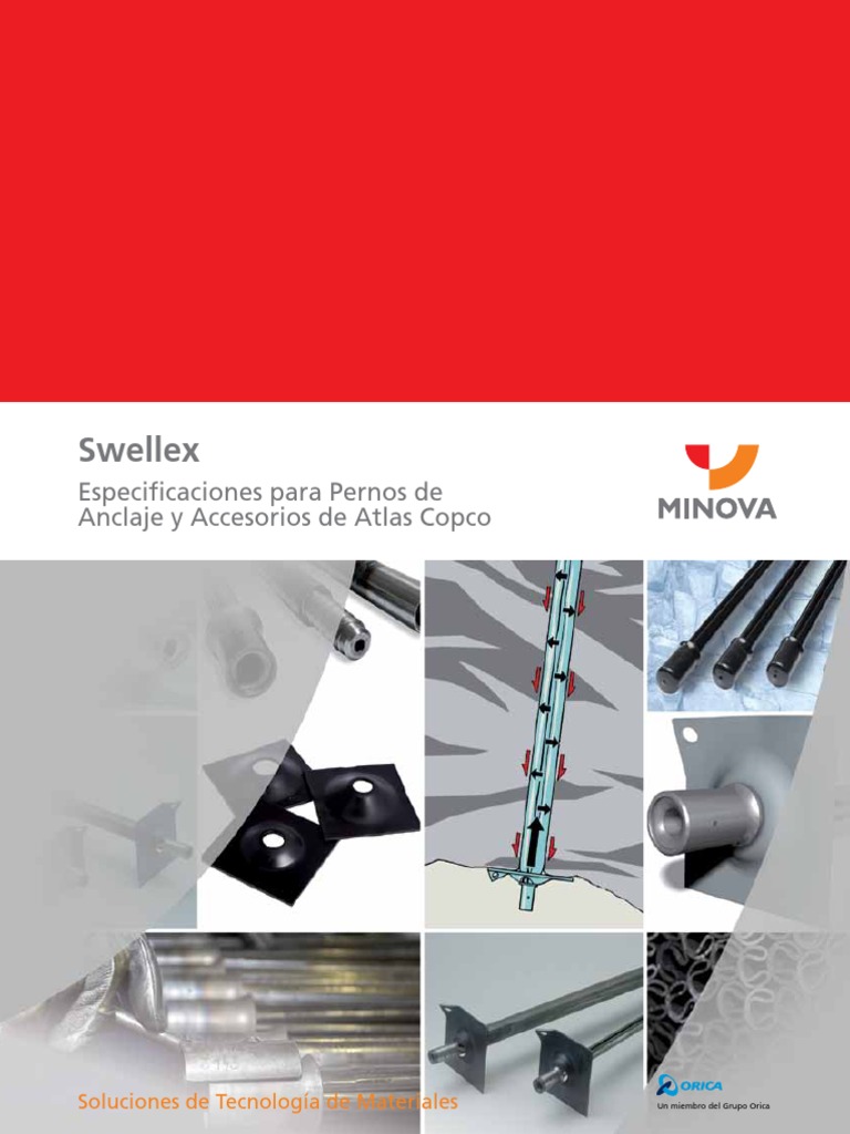 Especificaciones de Pernos Swellex | PDF | Acero | Science