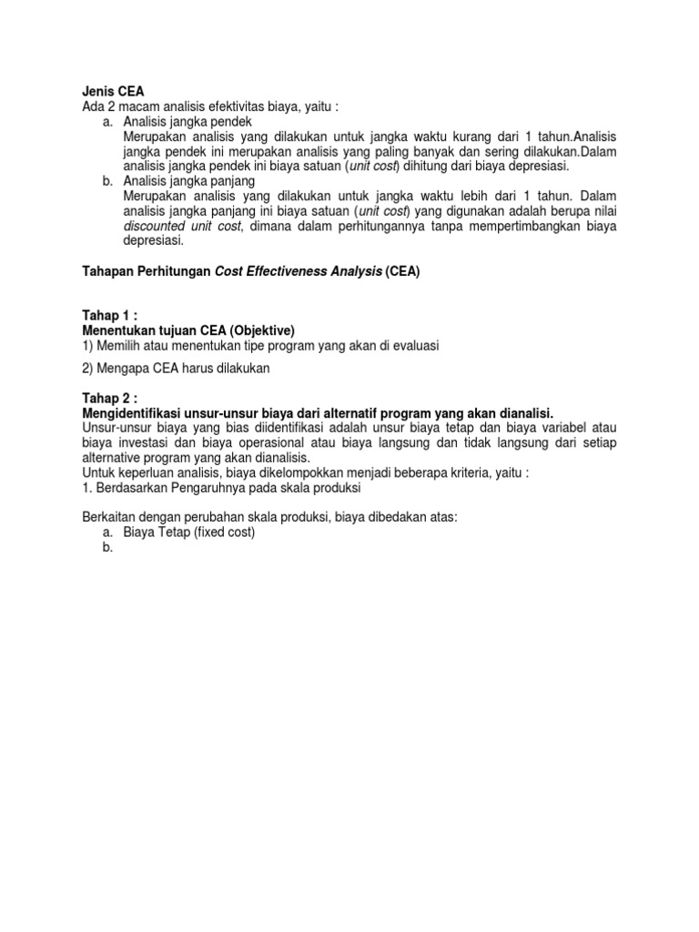 Jenis Cea Pdf
