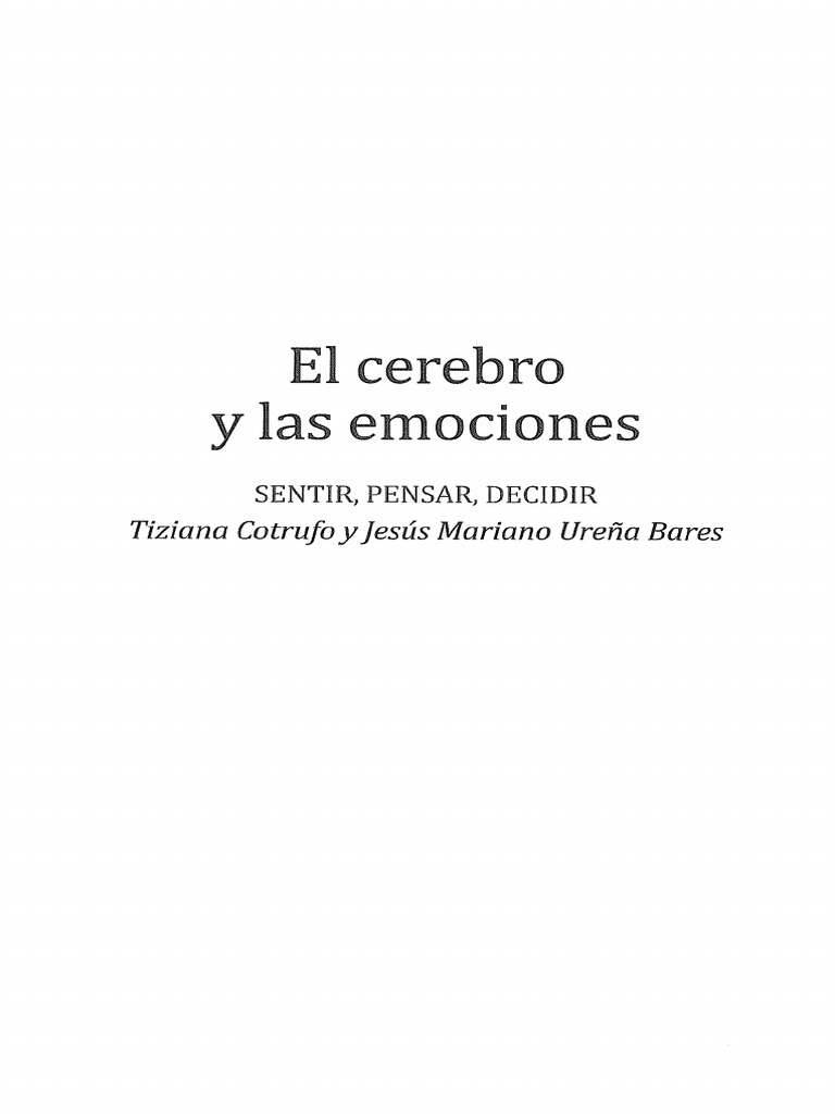 El Cerebro Y Las Emociones Pdf