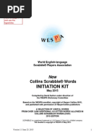 CSW24 Scrabble Cheat Sheet 2024 | PDF
