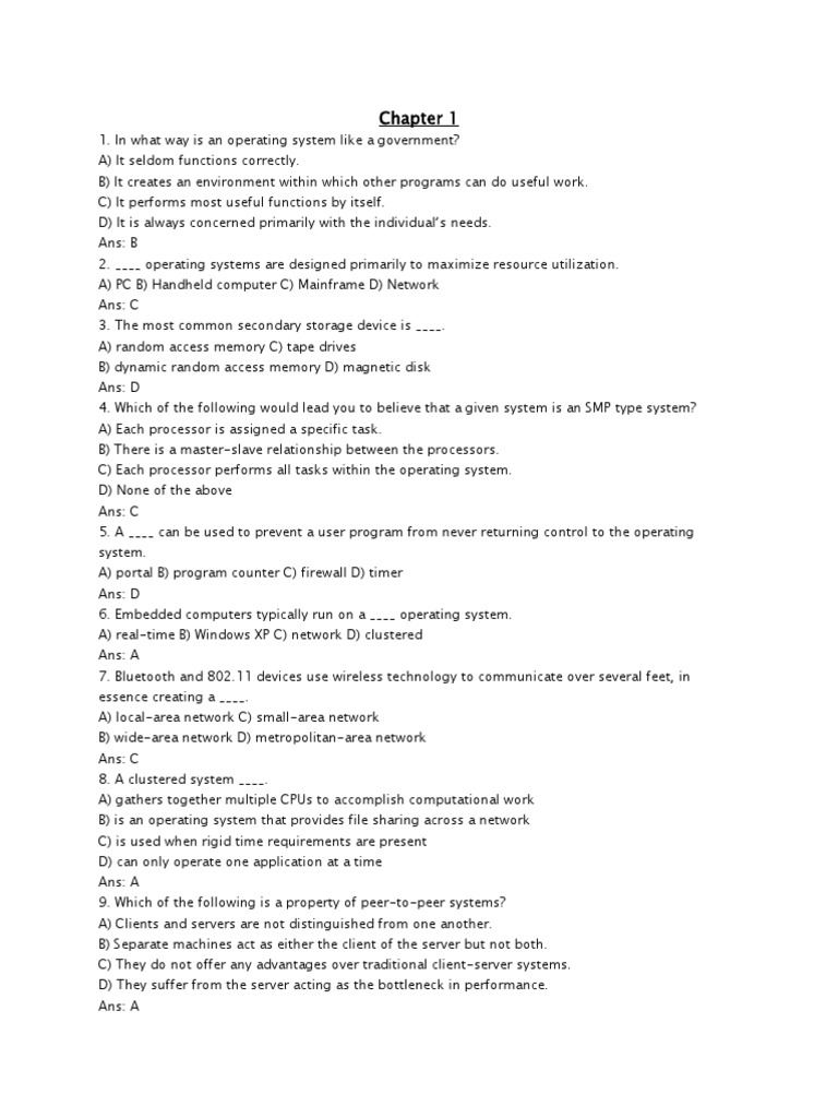 Question Bank | PDF | Thread (Computing) | Scheduling (Computing)