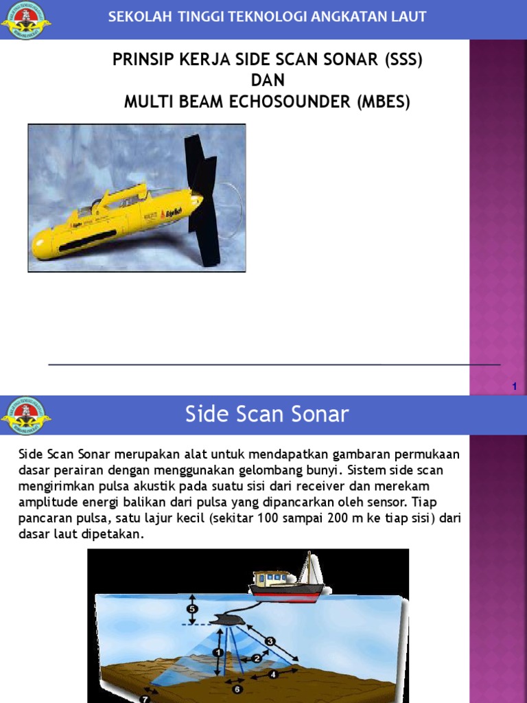 Prinsip Kerja Side Scan Sonar (SSS) | PDF