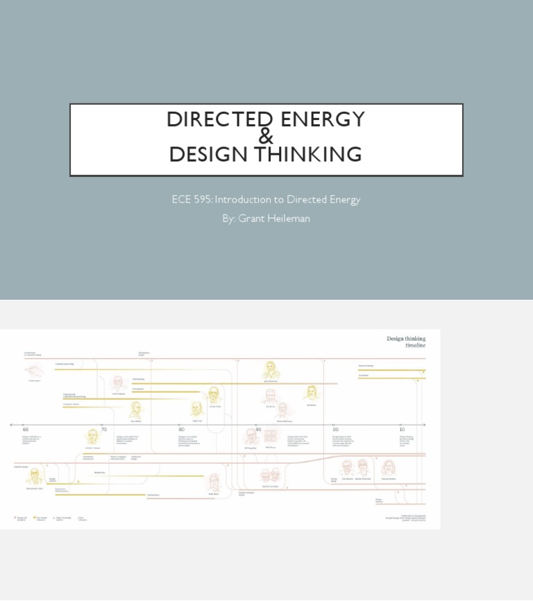 Directed Energy Design Thinking: ECE 595: Introduction To Directed ...