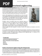01-1 History of Structural Engineering | PDF | Structural Engineering | Engineering