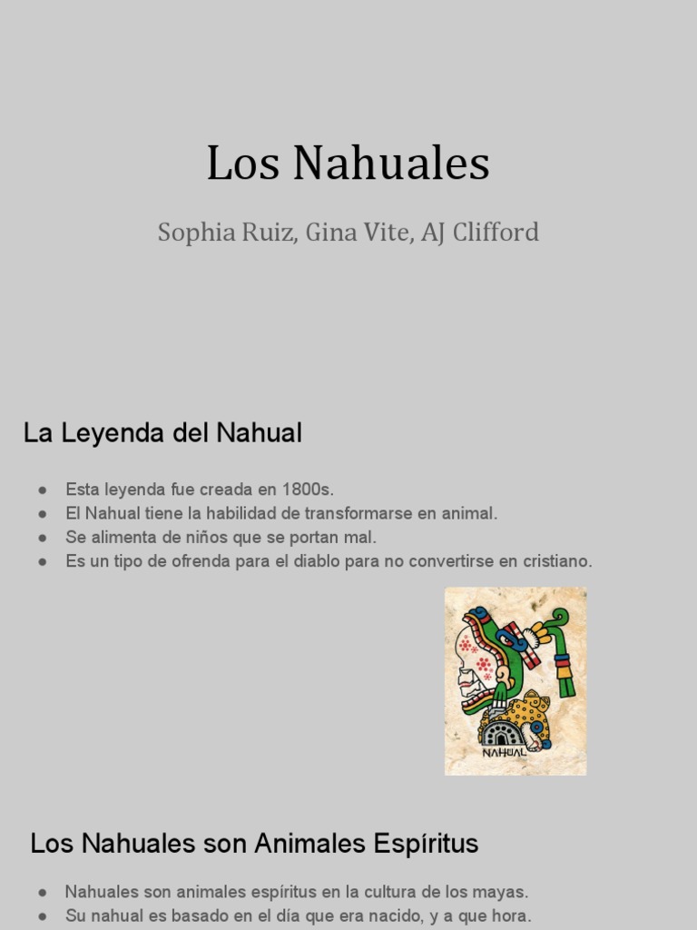 Los Nahuales Pdf
