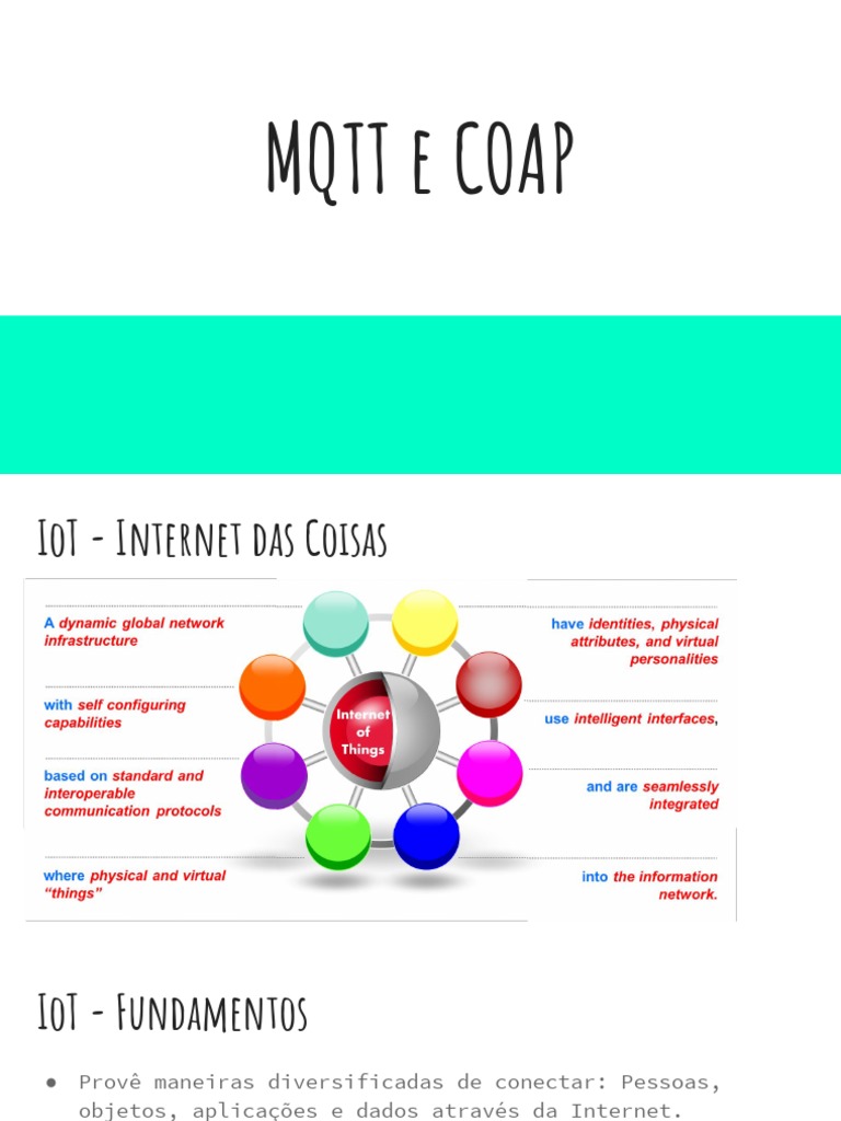 Prática Coap e MQTT PDF | PDF | Protocolo de transferência de ...