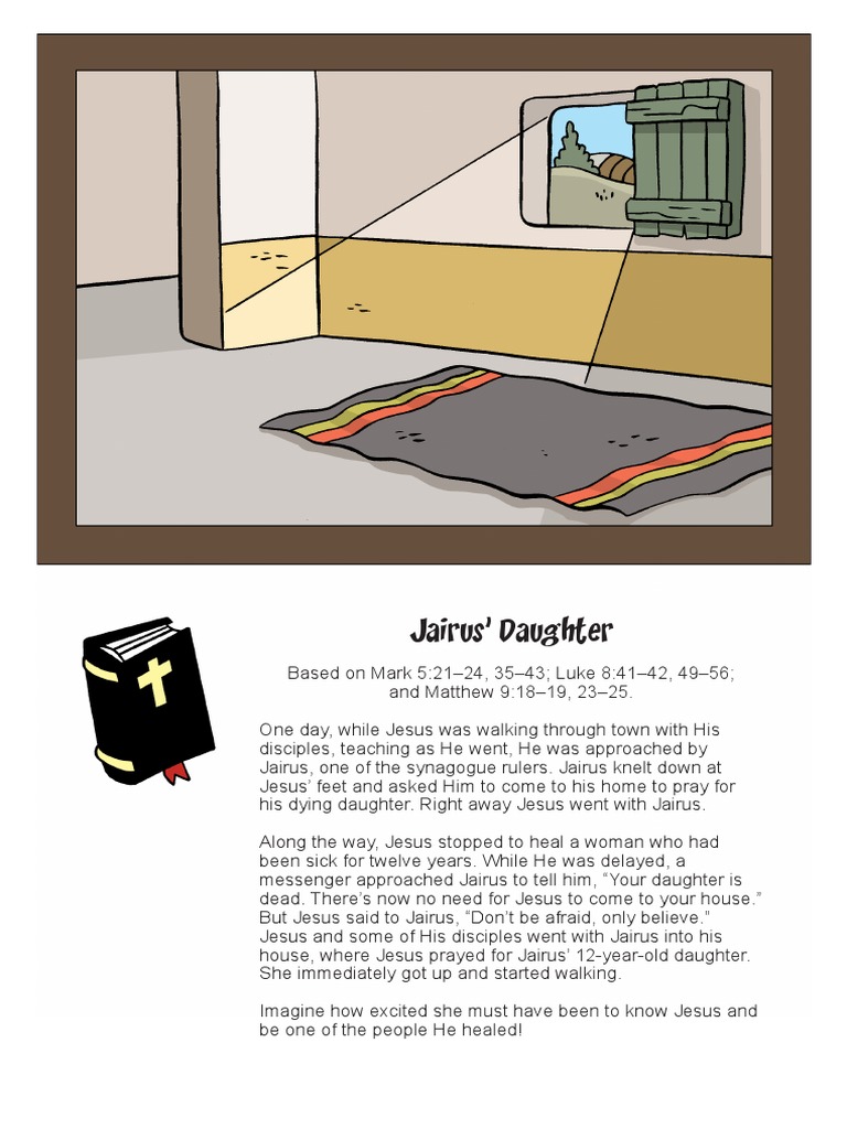 3D Picture: Young People in The Bible: Jairus' Daughter | PDF ...