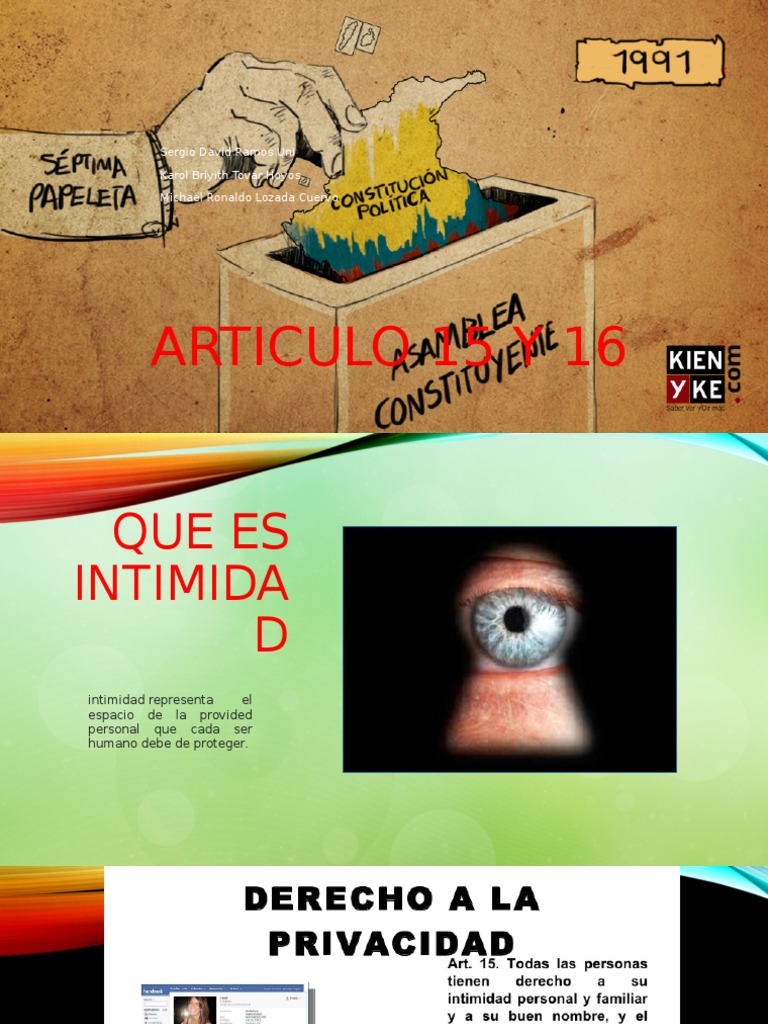 Articulo 15 y 16 Ultimo | PDF | Etica Aplicada | Derechos