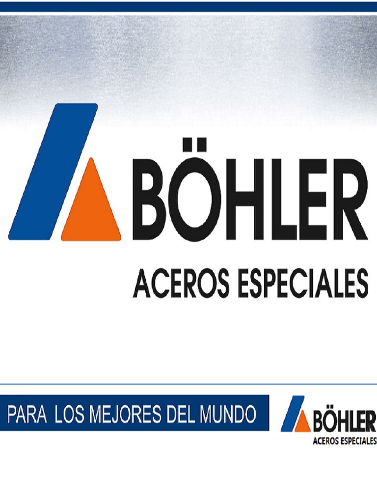 Introducción a Aceros Böhler y Tratamientos | PDF | Tratamiento a base ...