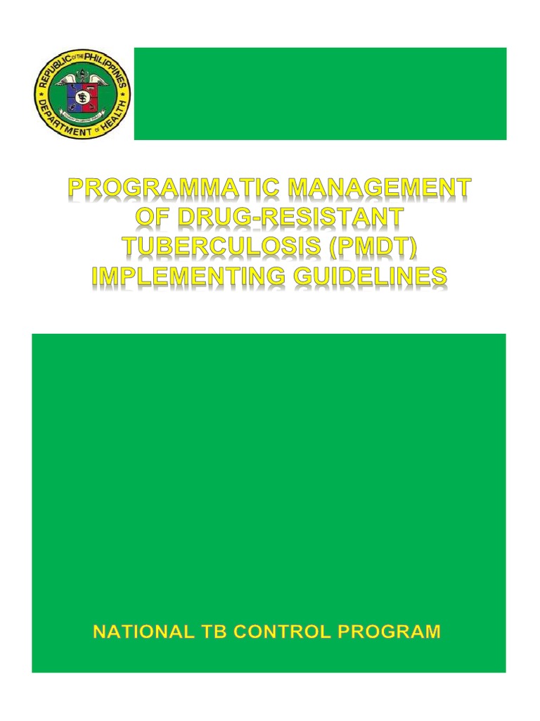 Comprehensive Manual on Programmatic Management of Drug-Resistant ...