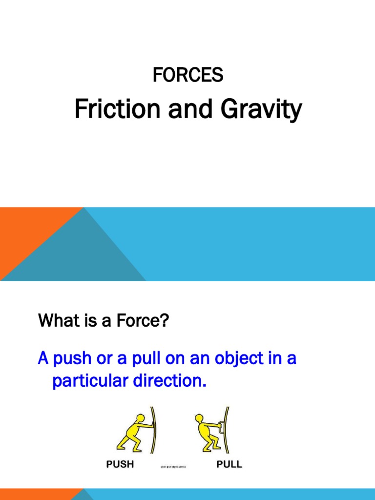 Friction and Gravity: Forces | PDF | Gravity | Force