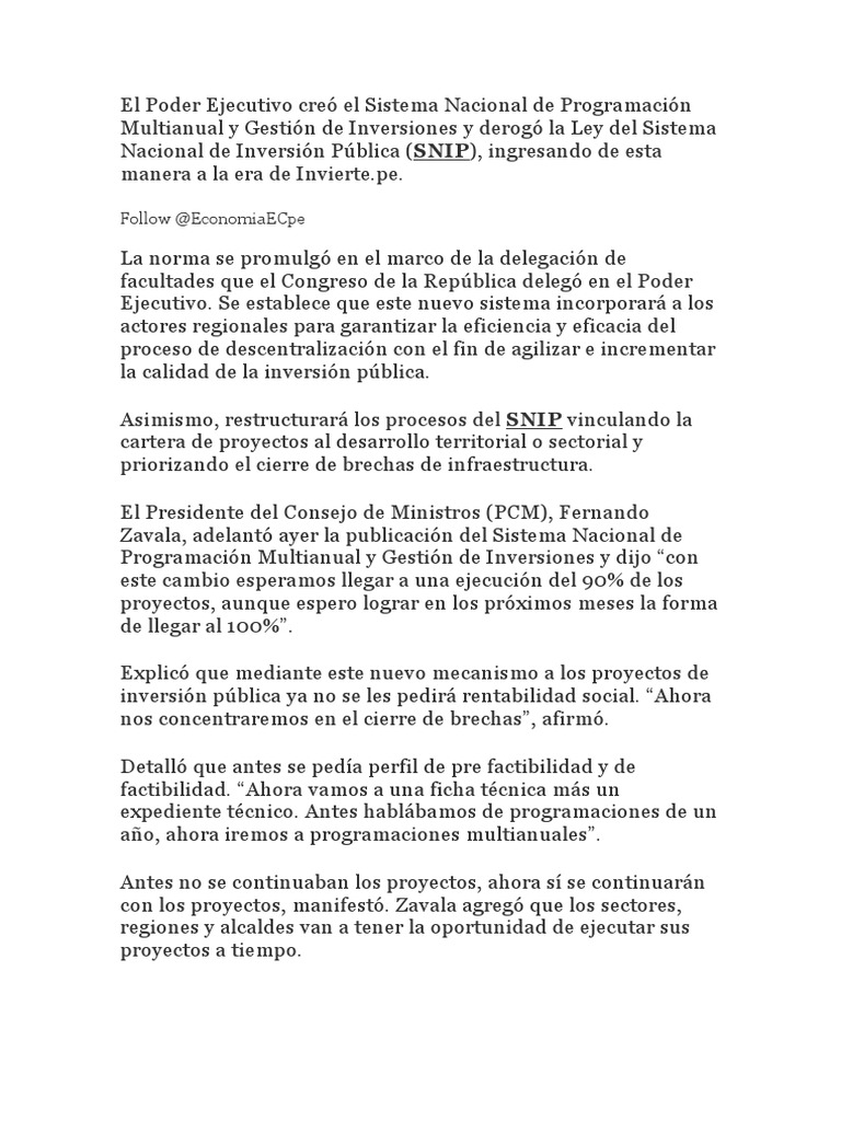 Snip Def | PDF | Presupuesto | Programación de computadoras