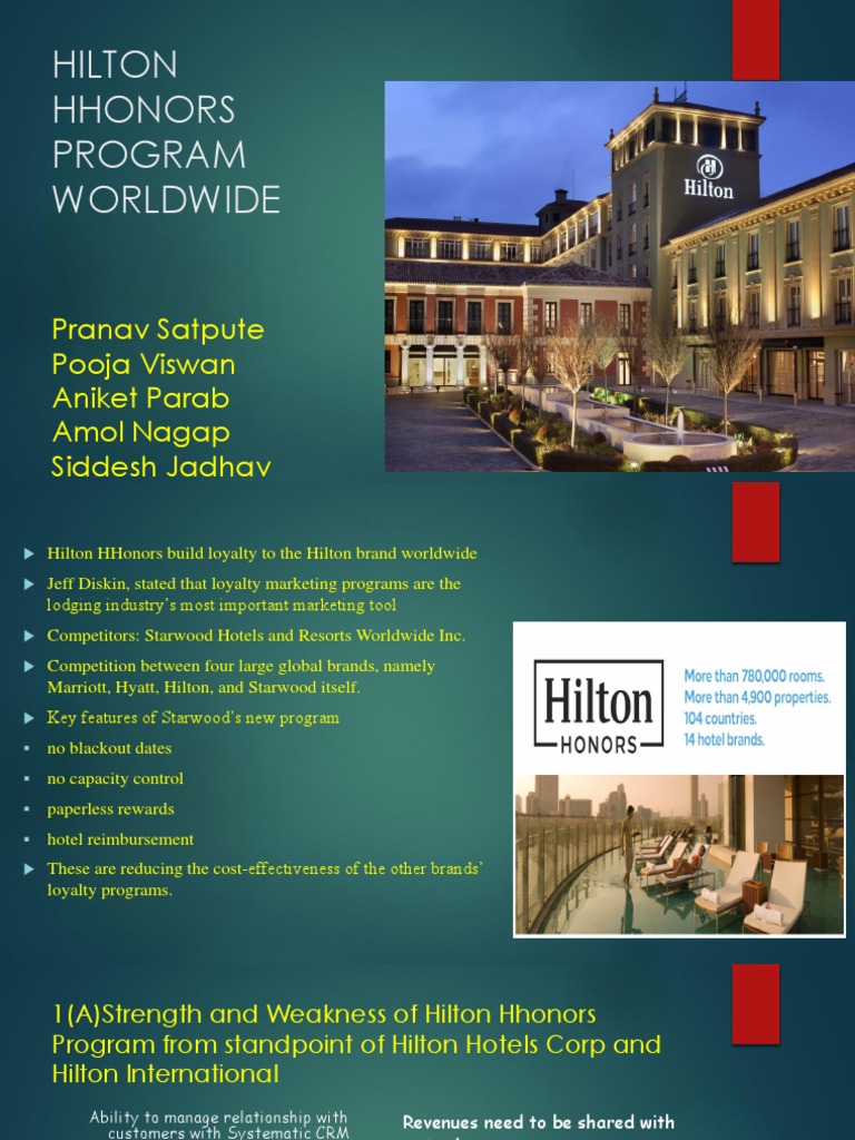Hilton Honors | PDF | Hilton Worldwide | Loyalty Program