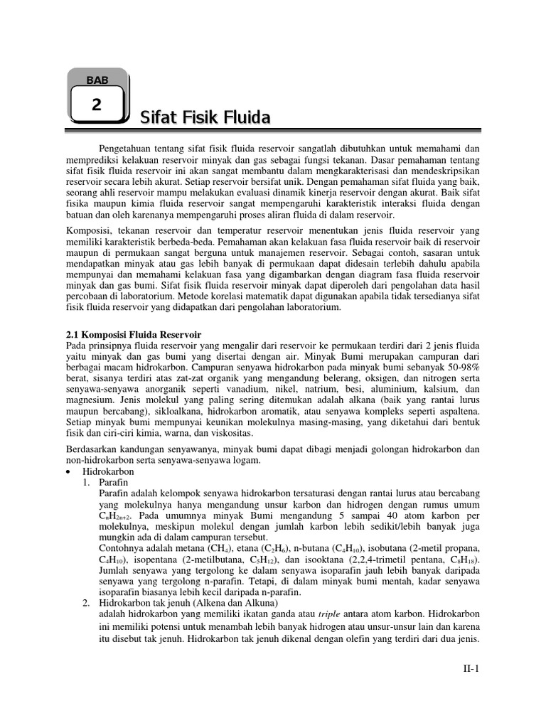 Sifat Fisik Fluida | PDF