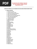 Daftar Obat Prekursor | PDF