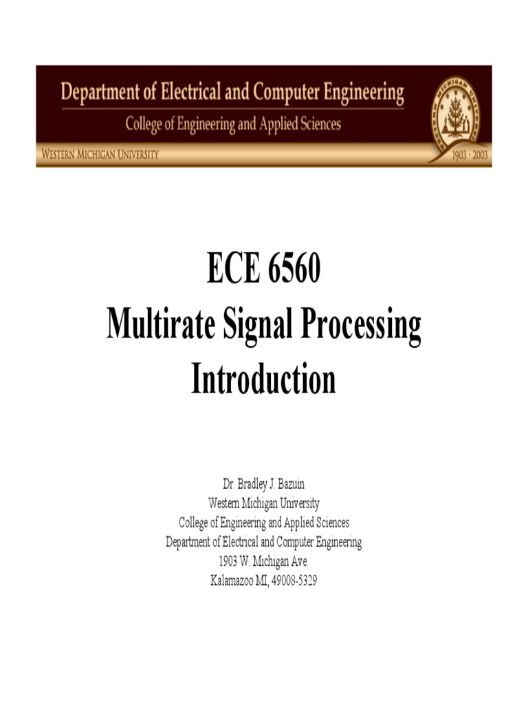 Chap 00 Intro | PDF | Digital Signal Processing | Computer Engineering