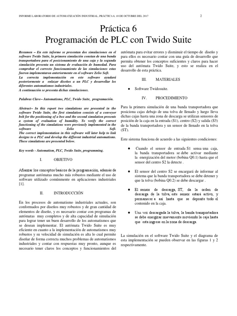 Programación de PLC Con Twido Suite | PDF | Tecnología digital ...