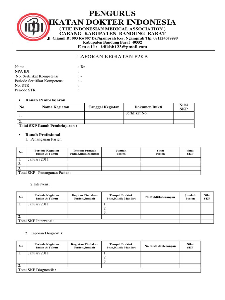 Contoh Borang STR Baru | PDF