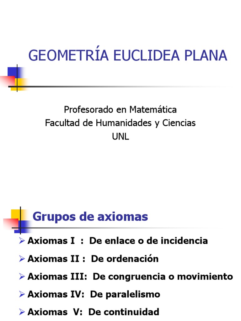 Geometría Euclidea Plana | PDF | Conjunto convexo | Triángulo