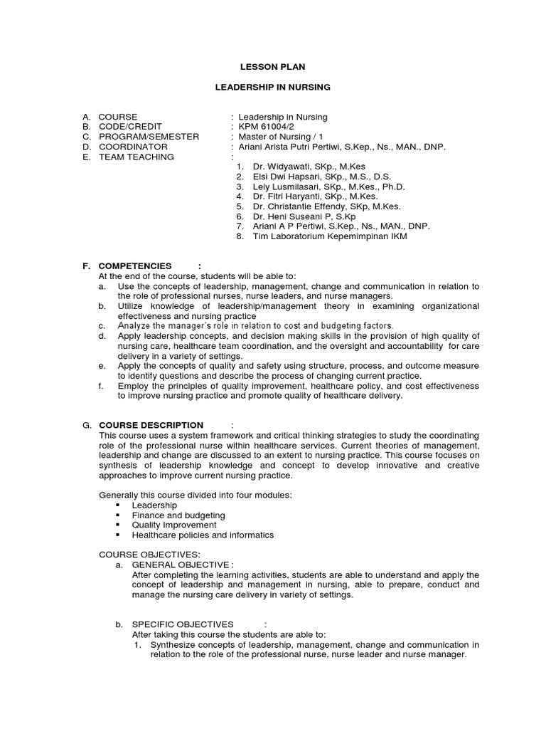 Leadership Styles and Theories | PDF | Nursing | Leadership