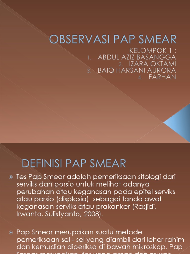 Observasi Pap Smear | PDF