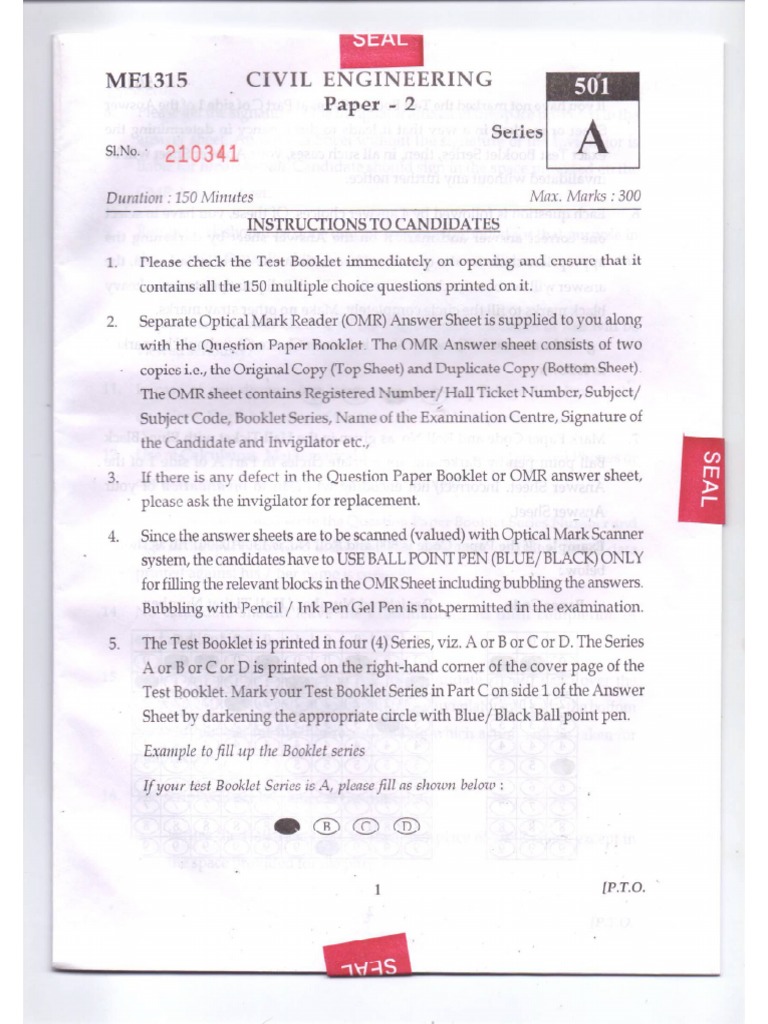 Managers QP Civil | PDF