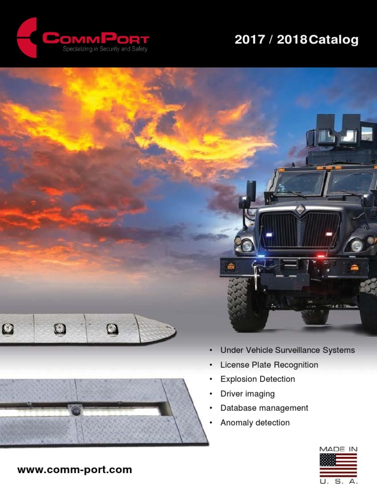 ANPR Under Vehicle Surveillance System Area Scan | PDF | Surveillance ...