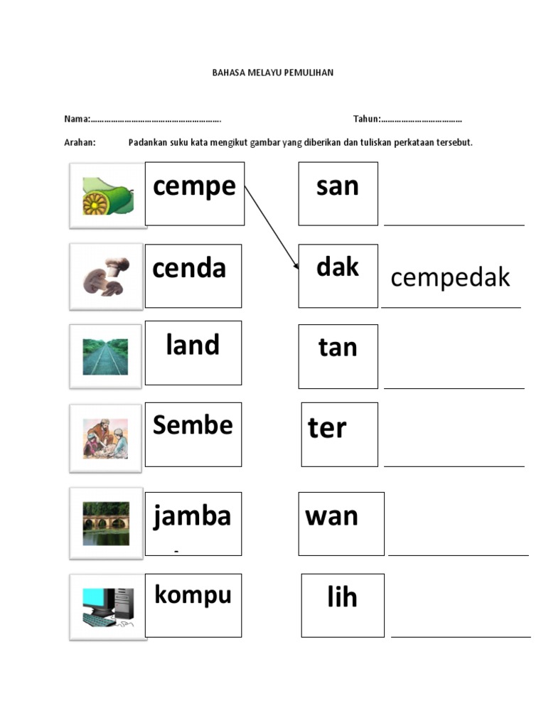 Lembaran Kerja KVK KV KVK | PDF