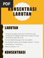 Soal Dan Jawaban Konsentrasi Larutan | PDF