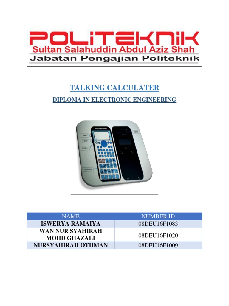Talking Calculater | PDF | Visual Impairment | Calculator