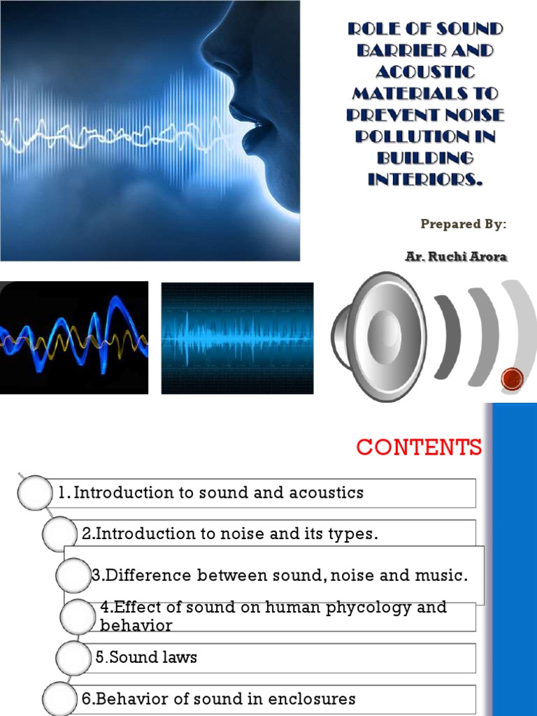 Understanding Sound and Acoustics | PDF | Noise | Sound