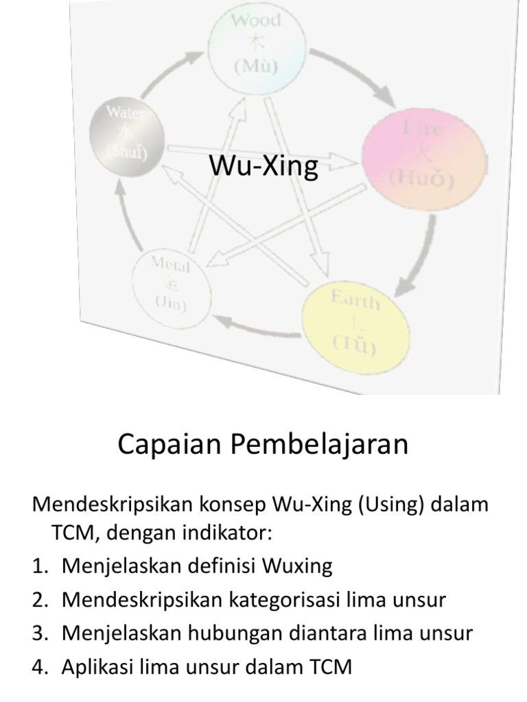 Wu Xing | PDF | Traditional Chinese Medicine | Medicine