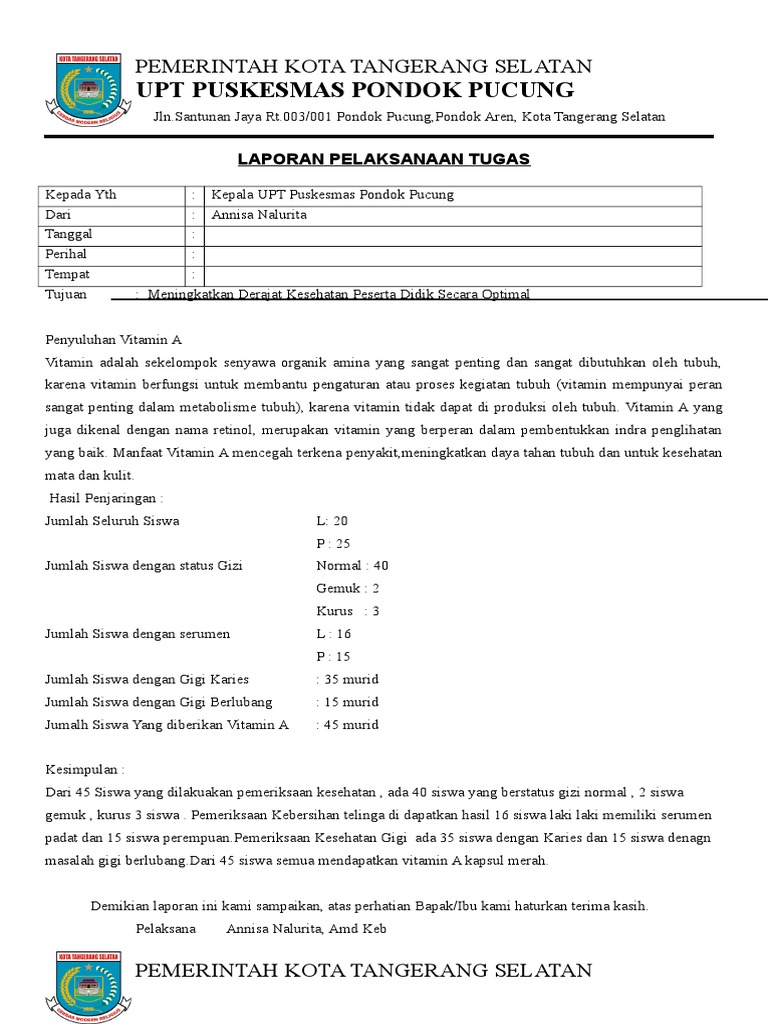 Contoh LPT MR | PDF