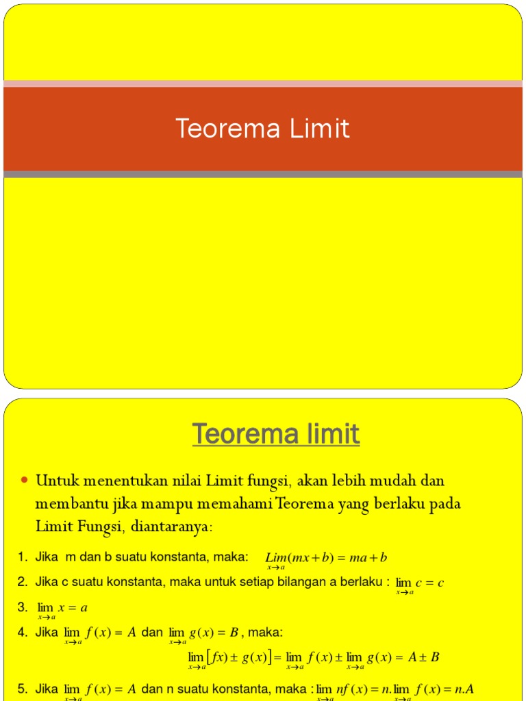 Teorema Limit | PDF